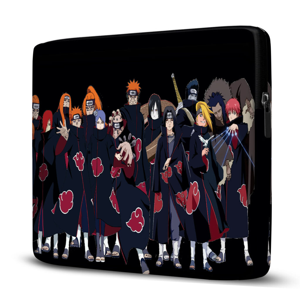 Capa para Notebook em Neoprene – CN – Akatsuki Team - Case Notebook