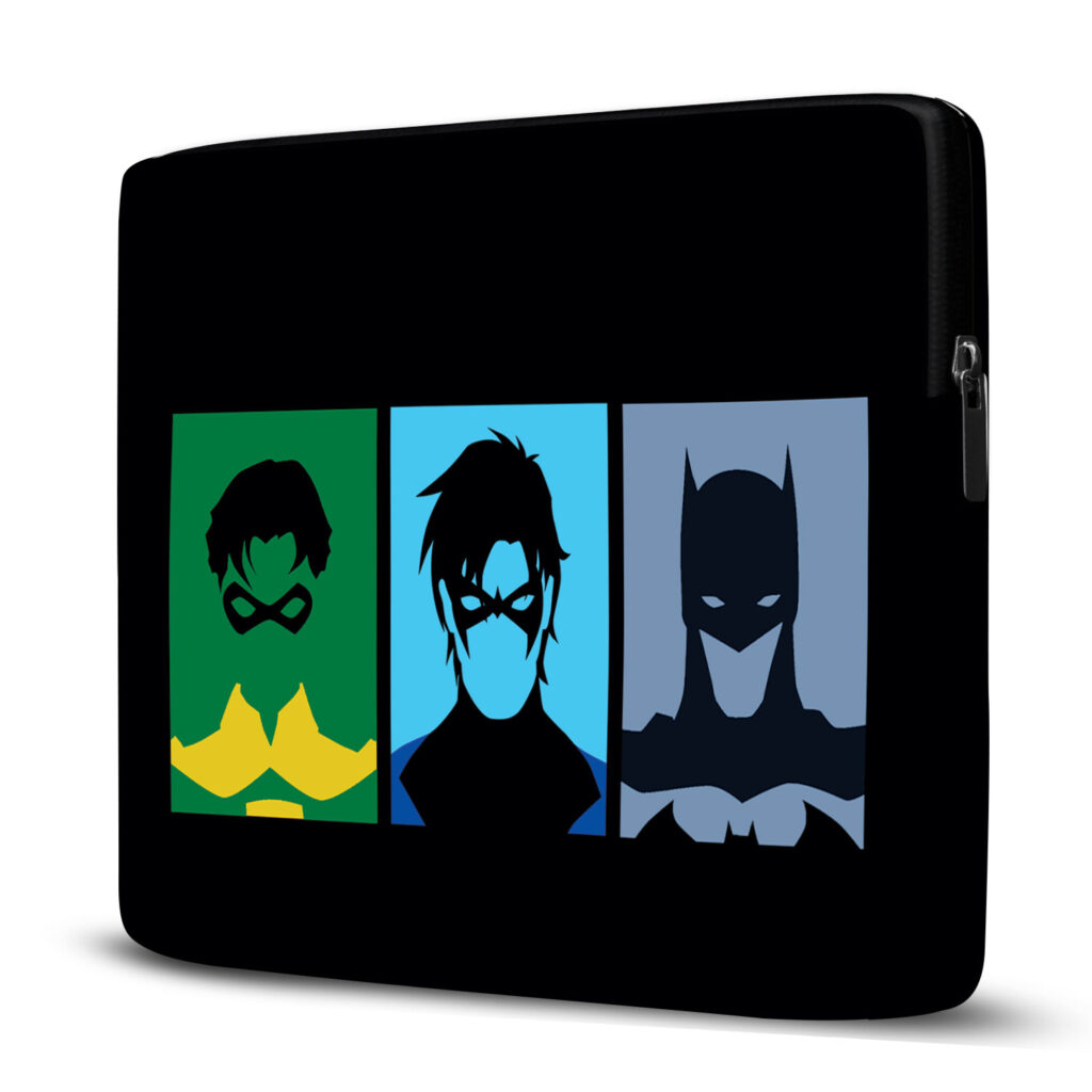 Capa para Notebook em Neoprene – CN – Bat Trio - Case Notebook