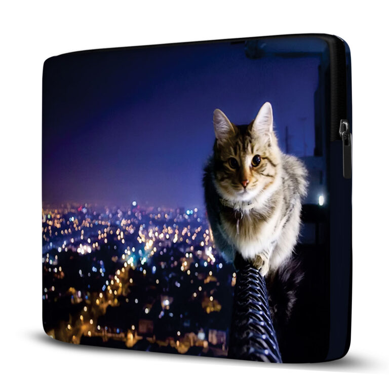 Capa para Notebook em Neoprene – CN – Gato 2 - Case Notebook
