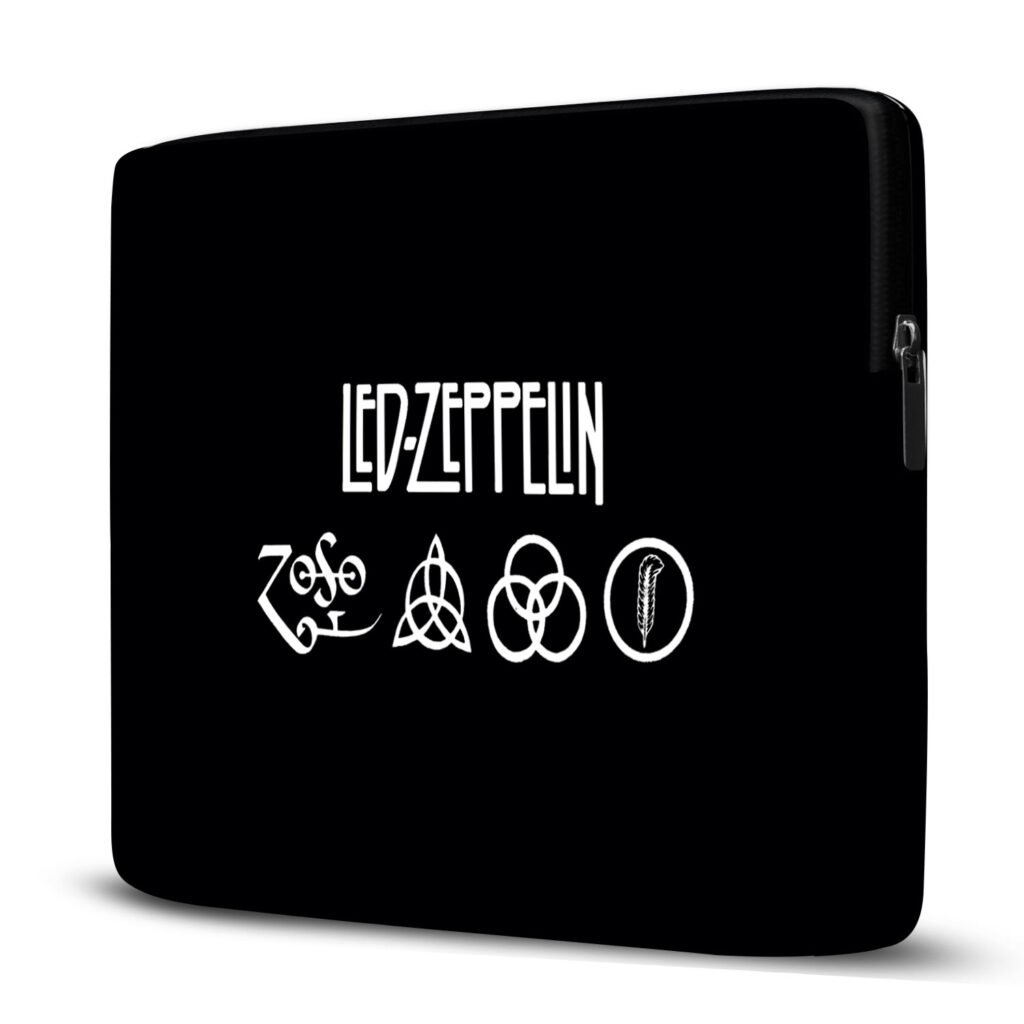 Capa para Notebook em Neoprene – CN – Led Zeppelin - Case Notebook