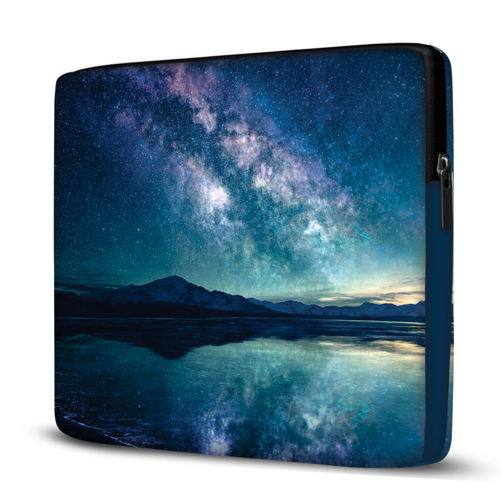 Capa para Notebook em Neoprene – CN – Noite Estrelada - Case Notebook
