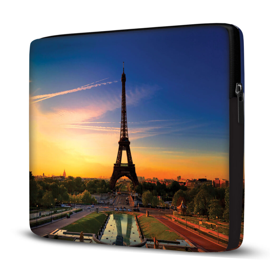 Capa para Notebook em Neoprene – CN – Torre Eiffel 2 - Case Notebook